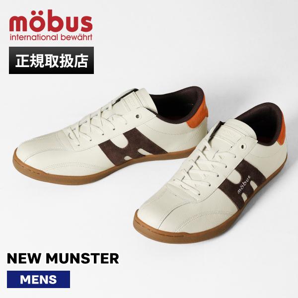 モーブス mobus スニーカー メンズ ニューミュンスター NEW MUNSTER クリーム CREAM/D.BRW/ORANGE 靴 2025SS M-2101T-1342 03 | ブランド [正規取扱店]【キーワード】[爆買] モー...