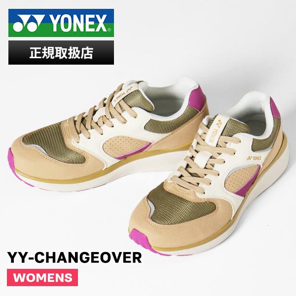 ヨネックス YONEX スニーカー レディース YY-CHANGEOVER ワイワイチェンジオーバー オフコートシューズ 靴 ベージュ ピンク SHW123 315 BE/P | ブランド [正規取扱店]【キーワード】[爆買] ヨネックス ...