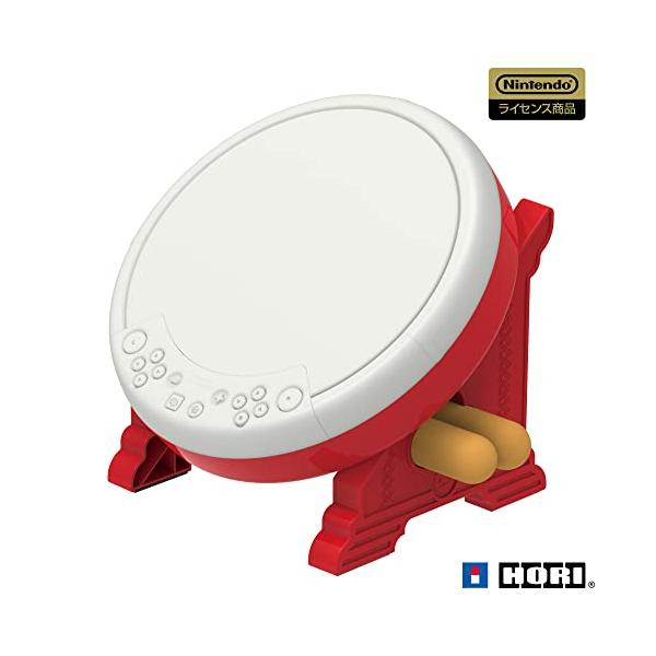 Nintendo Switch用 太鼓の達人専用コントローラー登場! 太鼓を叩いてみんなで盛り上がろう♪Nintendo Switch専用ソフト「太鼓の達人 Nintendo Switchば~じょん! 」に最適な太鼓型コントローラーです。太...