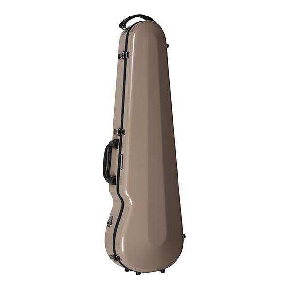 グラスファイバーバイオリンケースEastman（イーストマン）のStandard（スタンダード）です。光沢感のあるスタイリッシュな仕上がりが魅力です。内装色はブラック、蓋側のあご当て部押さえクッションによりバイオリンを優しく保持します。ヘッ...