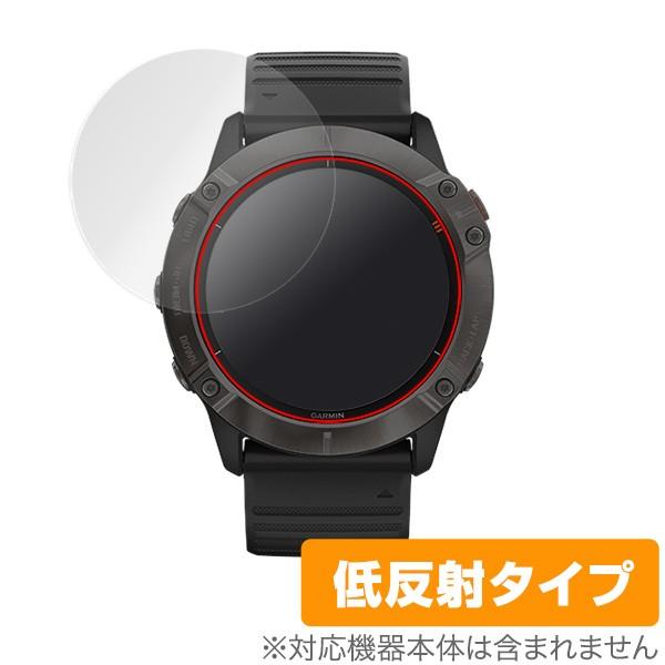 ポイント利用GARMIN「fenix 6X / fenix6X Pro Dual Power / fenix 6X Pro / fenix 6X Sapphire」に対応した映り込みを抑える液晶保護シート！低反射タイプ OverLay Pl...