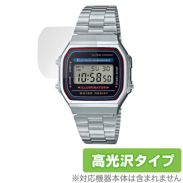 ポイント利用カシオ「CASIO Collection STANDARD A168WA」に対応した透明感が美しい液晶保護シート！高光沢タイプ OverLay Brilliant(オーバーレイ ブリリアント)！液晶画面の汚れやキズ付き、ホコリか...
