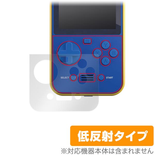 HyperMegaTech (ハイパーメガテック)「Super Pocket」に対応した本体下部用保護シート！低反射素材を使用した OverLay Plus(オーバーレイ プラス)！本体下部の汚れやキズ付き、ホコリからしっかり保護します。指...