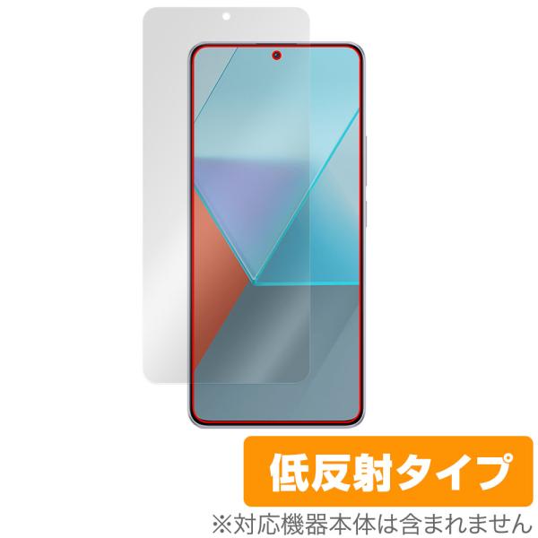 ポイント利用シャオミー「Xiaomi Redmi Note 13 Pro 5G」に対応した映り込みを抑える液晶保護シート！低反射タイプ OverLay Plus(オーバーレイ プラス)！液晶画面の汚れやキズ付き、ホコリからしっかり保護します...