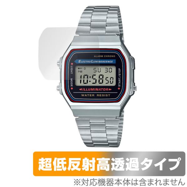 カシオ「CASIO Collection STANDARD A168WA」に対応した強力に映り込み抑える液晶保護シート！超ハイスペック低反射タイプ OverLay Plus Premium(オーバーレイ プラス プレミアム)！優れた反射防止...