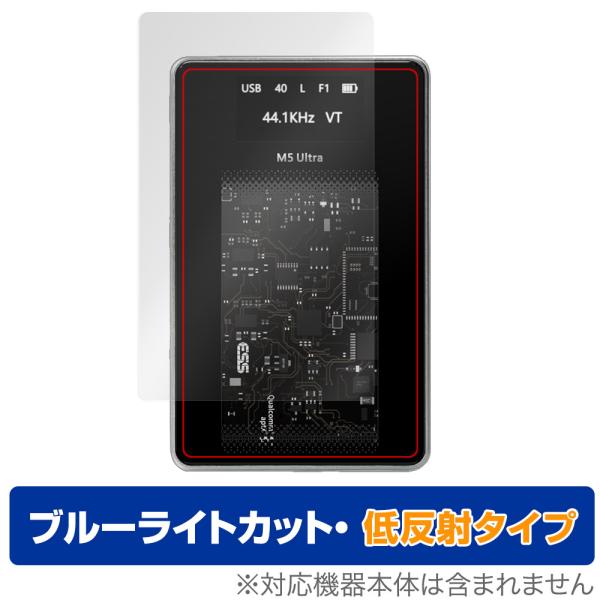 「MUSE HiFi M5 ULTRA」に対応した目にやさしい液晶保護シート！ブルーライトカットタイプの OverLay Eye Protector(オーバーレイ アイ プロテクター)！液晶画面から放出されるブルーライトを約34％カットする...
