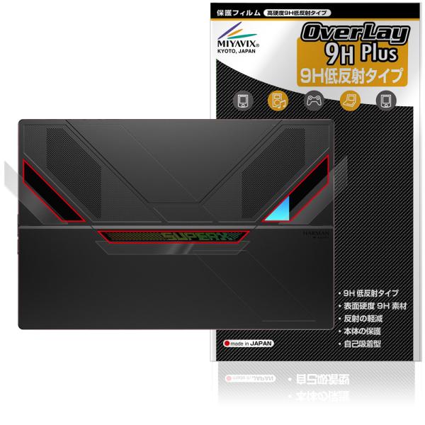ワンネットブック「One-Netbook ONEXPLAYER Super X」に対応した9H高硬度を実現した背面RGBライト部用保護シート！映り込みを抑える低反射タイプの OverLay 9H Plus(オーバーレイ 9H プラス)！耐久...