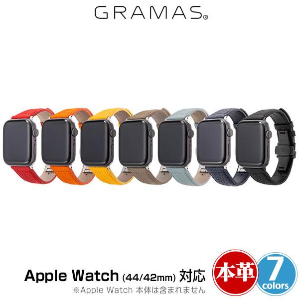 「Apple Watch(44/42mm)」に対応した高品質なレザーバンド！ドイツの老舗タンナー製シュランケンカーフを使用！■対応機種Apple Watch(44/42mm)カラー / Black型番 / GWBSC-AW01BLKJAN ...