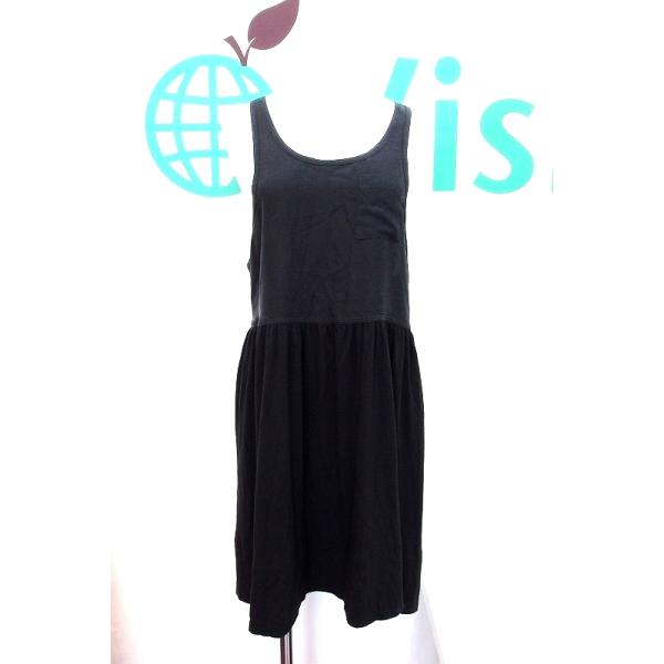 theory petit セオリープチ【商品名】バックジップ ノースリーブワンピース キッズ・子供服 【カラー】黒【サイズ】サイズ表記 ： F（レディースS程度）・ 身幅42(平置) ・ 着丈85【素材】画像参照【コンディションレベル】AA...