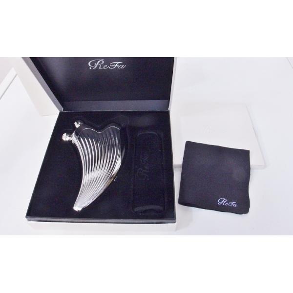 MTG エムティージー【商品名】ReFa リファカッサレイ RF-RC2316B【国内定価】26,180円【サイズ】W 93*D 23*H 145【付属品】元箱/保存袋/購入店カード/取扱説明書/クリーンクロス【コンディションレベル】B+（...