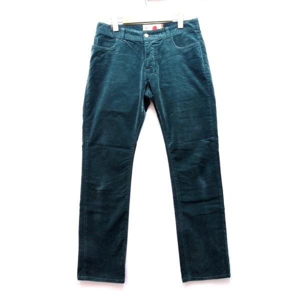 Notify ノティファイ【商品名】起毛ストレッチ ストレートパンツ 【カラー】グリーン【サイズ】サイズ表記 ： 31 ウエスト42(平置) ・ 股上26 ・ 股下78 ・ 裾幅19 ・【素材】・画像参照【季節の目安】【コンディションレベル...