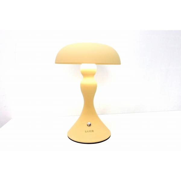 【商品名】【SAHIR サヒール】 Desk light mush デスクライトマッシュ LED 照明 【カラー】ベージュ【国内定価】5,280円【商品説明】可愛らしいきのこ型のシェードが特徴的なLEDのテーブルデスクライト。寒色、暖色、2...