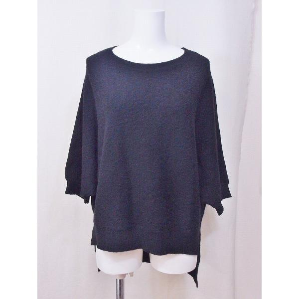 BCBG MAXAZRIA BCBGマックスアズリア【商品名】半袖セーター　ウール 【カラー】ブラック【サイズ】サイズ表記 ： XXS・ゆき丈54 ・ 身幅47・ 着丈66【素材】ウール100％【季節の目安】春夏【コンディションレベル】AA...