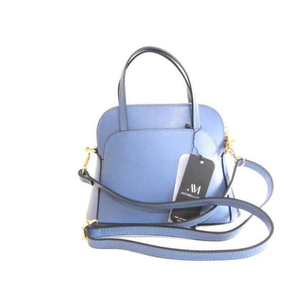 【商品名】ANTONELLO MASI ミニ2WAY　レザーバッグ 【サイズ】W ・380*D ・110*H ・180【備考】ショルダー最大長さ・127ｃｍハンドル長さ・20ｃｍ外ポケット×2内ポケット×1【コンディションレベル】N・（未使...