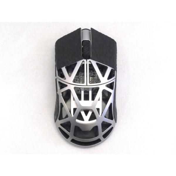 【商品名】WLMOUSE ゲーミングマウス　無線　軽量　8K猫型ドングル付属　動作確認済　箱なし Beast X 8K【カラー】シルバー【商品説明】有線、無線での動作確認済グリップ部分・クリック部分にカスタマイズ済み【サイズ】W ・*D ・...