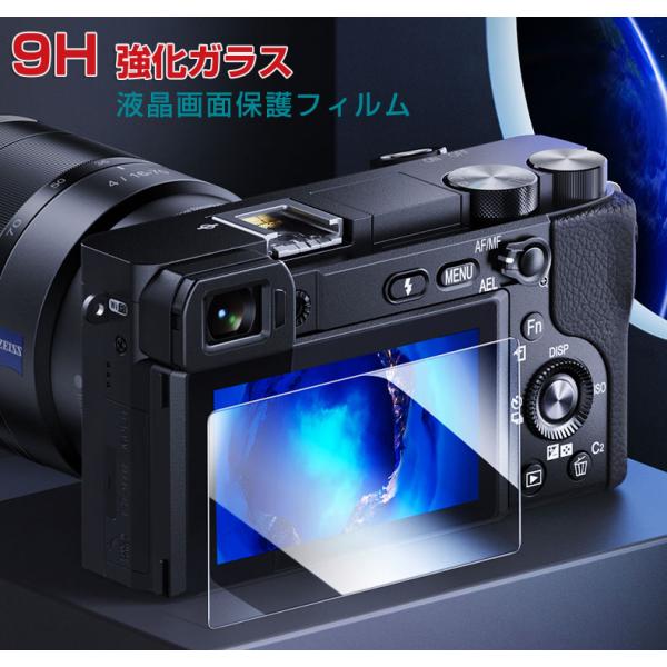 Panasonic LUMIX DC-TX2D LUMIX DC-TZ95D デジタルカメラ 液晶保護 強化ガラスフィルム HD Tempered Film 傷つき防止 疎油性素材 高透過率&amp;極薄型 画面保護 硬度9H 強化ガラスシ...