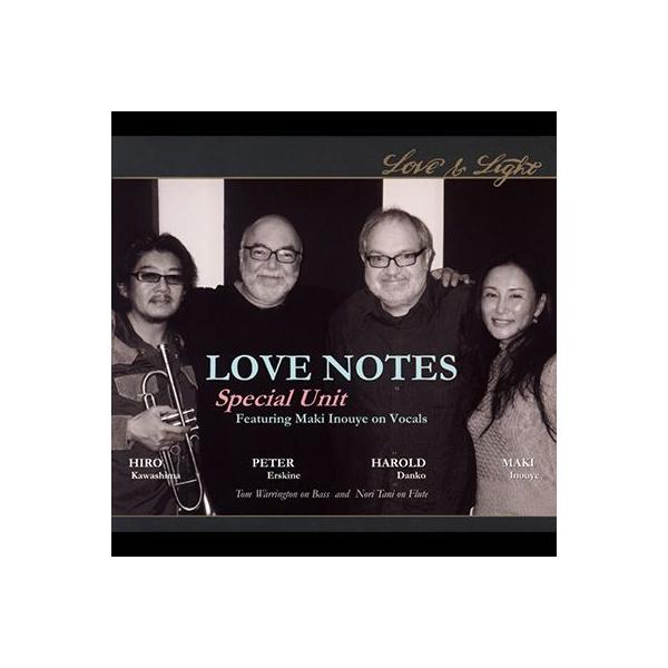 【発売日：2013年06月20日】TV番組「Jazz - Love Notes」で知られたトランペットの Hiro 川島とヴォーカルの井上真紀を中心としたユニット＜Love Notes＞の最新ジャズ・アルバム。［収録曲］1. I Hear ...