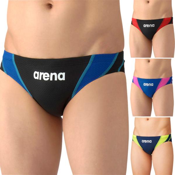 S M L O BKBL(ブラック×ブルー) メンズ水着 メンズ競泳水着 メンズ競泳用水着 男性水着 スイムパンツ おしゃれ オシャレ かっこいい 男性用 MEN 最安値に挑戦！ arena