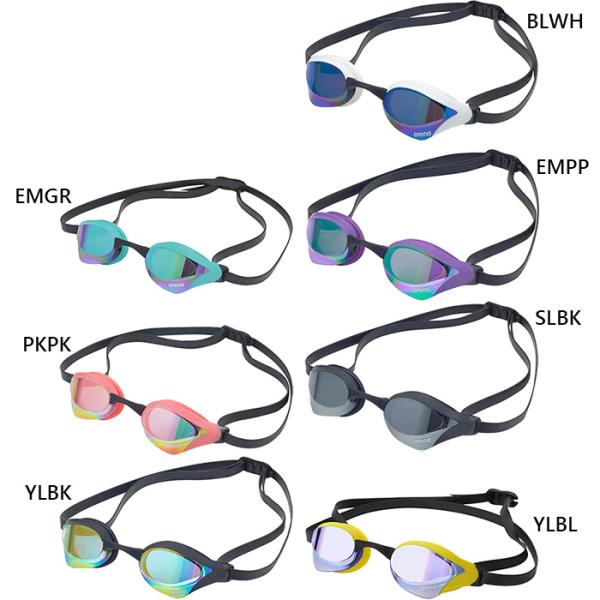 F YLBL(イエロー×ブルー) 水泳用品 水泳メガネ 男性用 女性用 ユニセックス 男女兼用 両用 arena 最安値に挑戦！