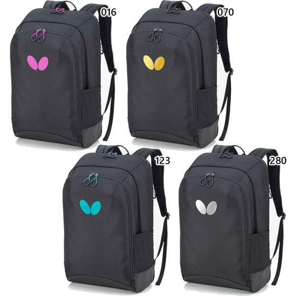 38リットル 016(ロゼ) 070(ゴールド) 123(ターコイズブルー) 280(シルバー) 卓球用具  鞄 カバン かばん バック バッグ ザック おしゃれ オシャレ 男性用 女性用 ユニセックス 男女兼用 両用 Butterfly ...