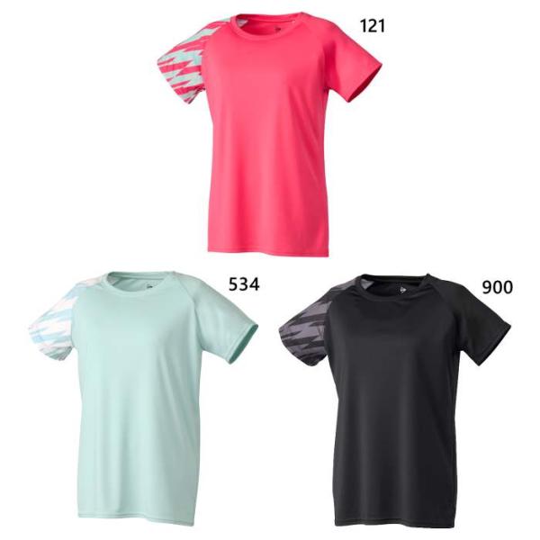 M L O 121(コーラルピンク) 534(CLDブルー) 900(ブラック) テニスウェア バドミントンウェア おしゃれ オシャレ かわいい 女性用 ウィメンズ LADY WOMEN 最安値に挑戦！ DUNLOP