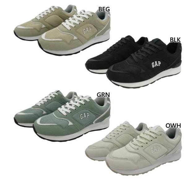 23(約23.0-23.5cm) 24(約24.0-24.5cm) 25(約25.0-25.5cm) BEG(ベージュ) BLK(ブラック) GRN(グリーン) OWH(オフホワイト) 靴 フットウェア レディーススニーカー レディースシュ...