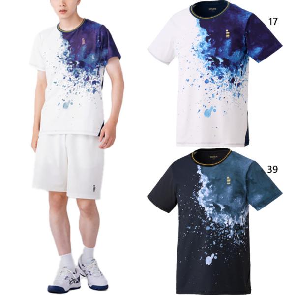 SS S M L O XO 17(ネイビー) 39(ブラック) 大きいサイズ メンズテニスウェア おしゃれ オシャレ かっこいい  テニスウェア バドミントンウェア かわいい 男性用 女性用 ユニセックス 男女兼用 両用 GOSEN 最安値...