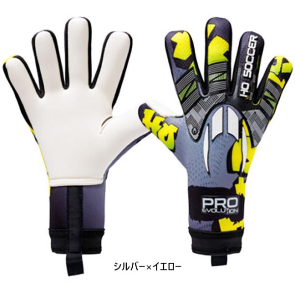 7 8 9 シルバー×イエロー ゴールキーパーグローブ 男性用 女性用 ユニセックス 男女兼用 両用 HO SOCCER 最安値に挑戦！
