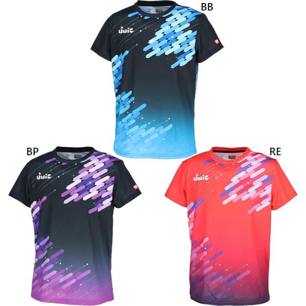 XS S M L XL XXL BB(ブラックブルー) BP(ブラックパープル) RE(レッド) 大きいサイズ 卓球シャツ おしゃれ オシャレ かっこいい  かわいい 男性用 女性用 ユニセックス 男女兼用 両用 JUIC 最安値に挑戦！