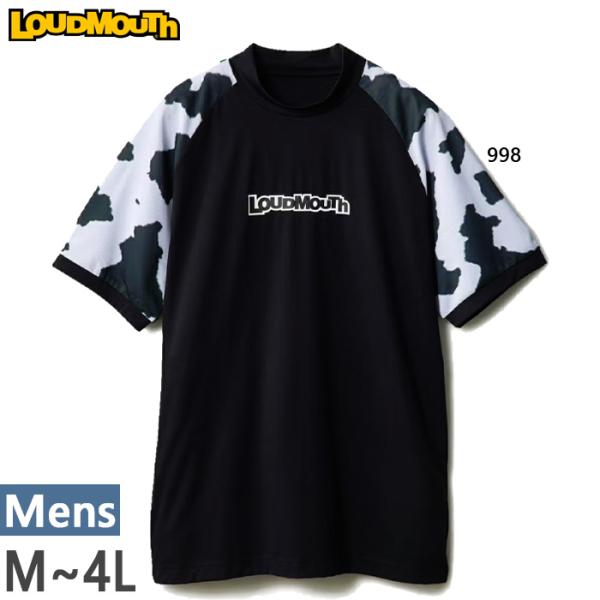 M L LL 3L 4L 998(ブラック) 大きいサイズ ゴルフシャツ メンズアウター おしゃれ オシャレ かっこいい 男性用 MEN LOUDMOUTH 最安値に挑戦！