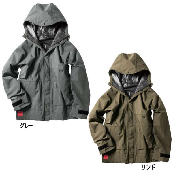 フリーサイズ GRAY(グレー) SAND(サンド) 雨具 かっぱ おしゃれ オシャレ かっこいい 男性用 MEN 最安値に挑戦！ Makku