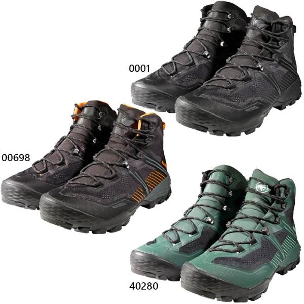 UK7.5(26.0cm) 0001(ブラック) 靴 フットウェア アウトドア ハイキング 山登り おしゃれ オシャレ かっこいい 男性用 MEN 即納 即日発送 Mammut  在庫処分セール品 最安値に挑戦！