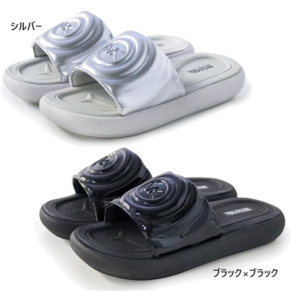 C4(23.0cm) C5(23.5cm) シルバー ブラック×ブラック 靴 フットウェア レディースサンダル つっかけ おしゃれ オシャレ かわいい キッズサンダル ジュニアサンダル 子供サンダル 子供用サンダル 子供靴 女性用 LADY...