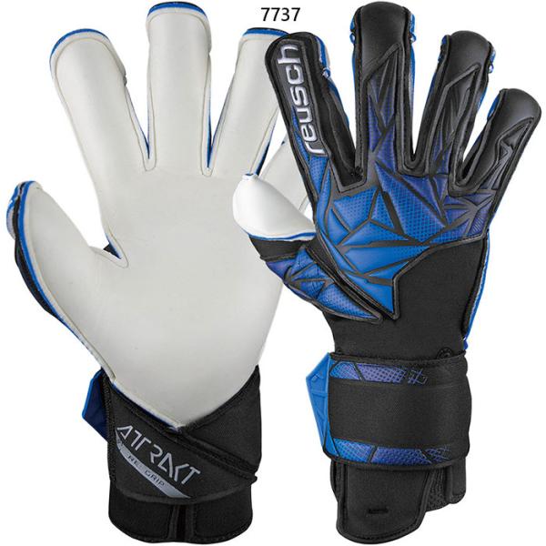 7.5 8 9 10 7737(ブラック×Eブルー) ゴールキーパーグローブ 男性用 女性用 ユニセックス 男女兼用 両用 reusch 最安値に挑戦！