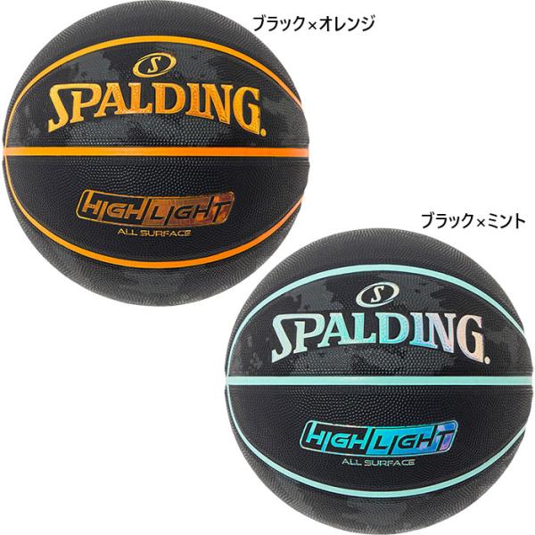 5号球 ブラック×オレンジ ブラック×ミント スポーツ用品 キッズ ユース 子供用 SPALDING 最安値に挑戦！