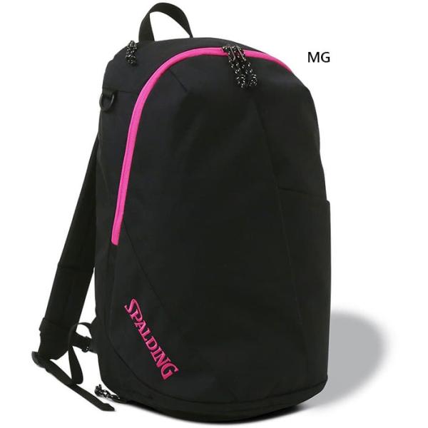W30×H48×D20cm MG(ブラック×マゼンタ) 鞄 バスケットボールバッグ スポーツバッグ おしゃれ オシャレ カバン かばん バック バッグ ザック 男性用 女性用 ユニセックス 男女兼用 両用 最安値に挑戦！ SPALDING
