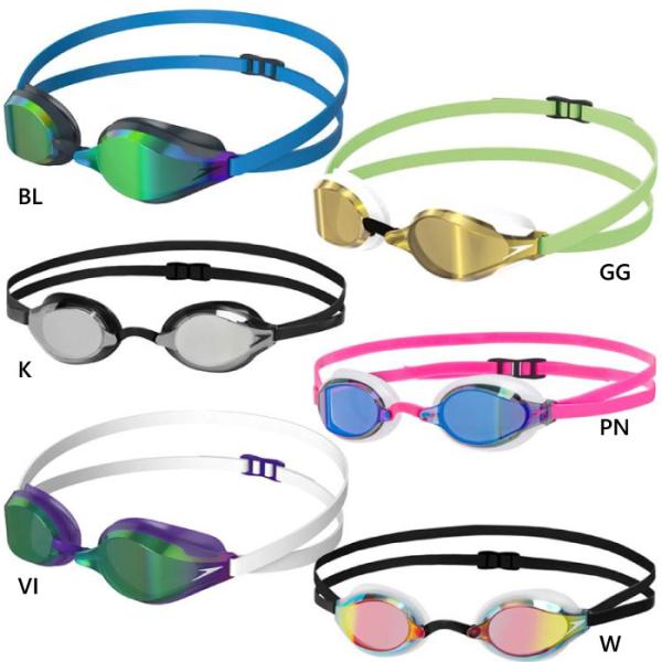 販売価格には送料が含まれており、販売価格がメーカー希望小売価格を上回る場合がございます。　　ワンサイズ BL(ブルー) GG(グリーングロウ) K(ブラック) PN(ピンク) VI(ヴァイオレット) W(ホワイト) 水泳用品 水泳メガネ 男...