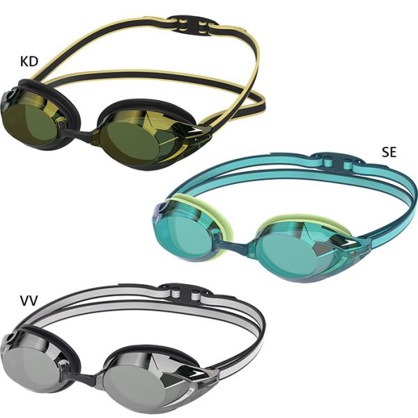 販売価格には送料が含まれており、販売価格がメーカー希望小売価格を上回る場合がございます。　　ワンサイズ KD(ブラック×ゴールド) SE(スキューバ×エメラルド) VV(シルバー×シルバー) 水泳用品 水泳メガネ 男性用 女性用 ユニセック...