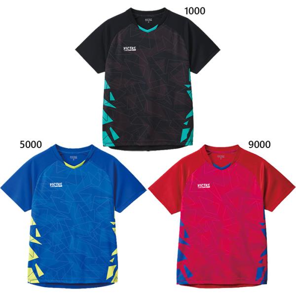 XS S M L XL 3XL 1000(ブラック) 5000(ブルー) 9000(レッド) 大きいサイズ 卓球シャツ おしゃれ オシャレ かっこいい  かわいい 男性用 女性用 ユニセックス 男女兼用 両用 VICTAS 最安値に挑戦！