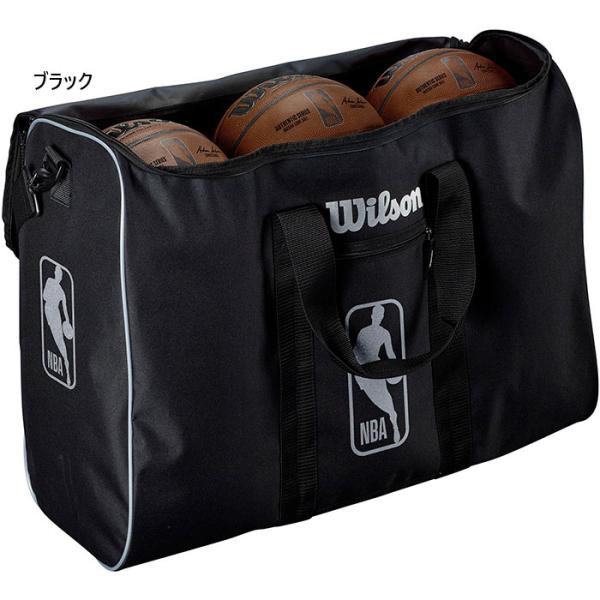 ボール6個入れ ブラック 鞄 バスケットボールバッグ スポーツバッグ おしゃれ オシャレ 男性用 女性用 ユニセックス 男女兼用 両用 最安値に挑戦！ Wilson ランキング受賞