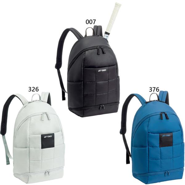 27×21×48cm 007(ブラック) 326(アイスグレー) 376(スモークブルー) 鞄 テニスバッグ ラケットバッグ スポーツバッグ おしゃれ オシャレ  カバン かばん バック バッグ ザック 男性用 女性用 ユニセックス 男女兼...