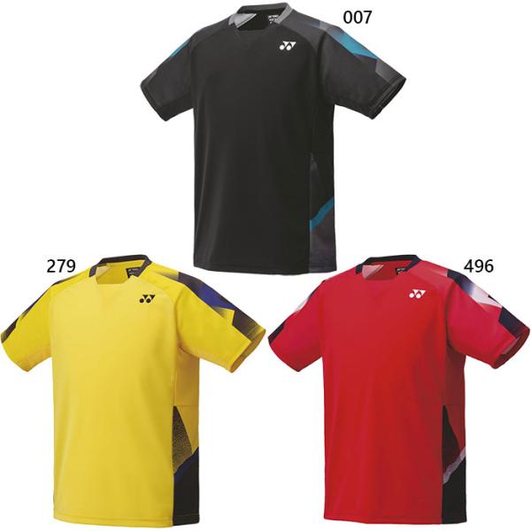 SS S M L O XO 007(ブラック) 279(ライトイエロー) 496(サンセットレッド) 大きいサイズ メンズテニスウェア おしゃれ オシャレ かっこいい  テニスウェア バドミントンウェア かわいい 男性用 女性用 ユニセック...