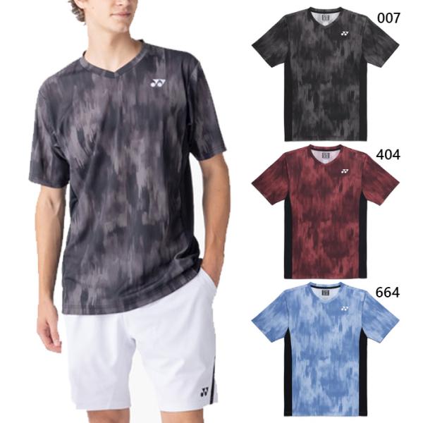 SS S M L O XO 007(ブラック) 404(ディープレッド) 664(パステルブルー) メンズテニスウェア おしゃれ オシャレ かっこいい テニスウェア バドミントンウェア かわいい 男性用 女性用 ユニセックス 男女兼用 両用...