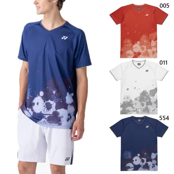 SS S M L O XO 005(オレンジ) 011(ホワイト) 554(ダークネイビー) 大きいサイズ メンズテニスウェア おしゃれ オシャレ かっこいい  テニスウェア バドミントンウェア かわいい 男性用 女性用 ユニセックス 男女...