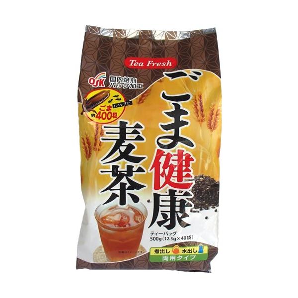 ◆国内産の大麦をじっくり麦の芯まで焙煎した香り豊かな麦茶に、焙煎黒ゴマの成分が抽出しやすいように挽き割り加工を施して調合しました。それに、黒豆とはと麦を調合しました。◆一袋(12.5g)当たり、黒ゴマ約400粒入れております。ゴマの代表的な...