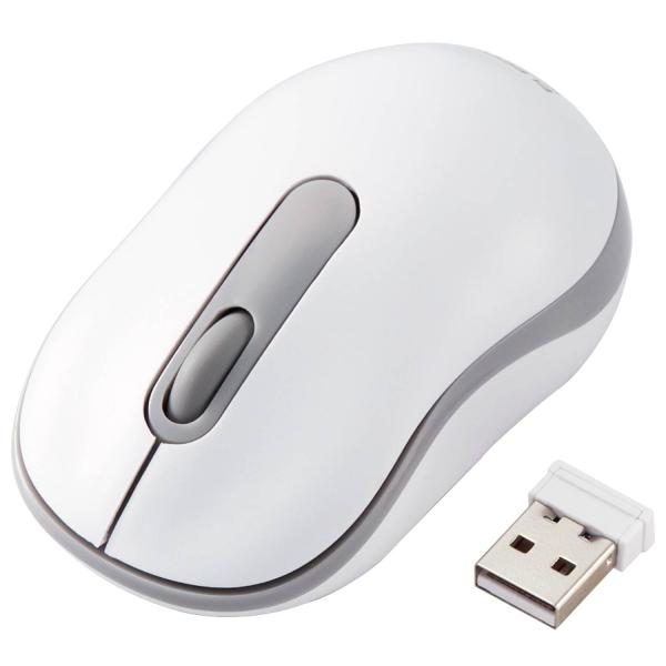 【商品名】　エレコム ワイヤレスマウス M-DY10DRSKWH 静音 抗菌 3ボタン Sサイズ ホワイト 【商品説明】　・こちらの製品は表面上における細菌の増殖を抑制、あるいは阻害する性能を有したもので、JIS(日本産業規格)が定める抗菌...