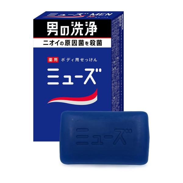 【商品名】　医薬部外品 MUSE 固形石鹸 ミューズ メン 男性 メンズ 消臭 135g 【商品説明】　・ミューズメン薬用ボディ用石けんは、ニオイの原因菌を殺菌、ニオイをもとから予防*します。*主なニオイの原因の1つである原因菌を殺菌。・内...
