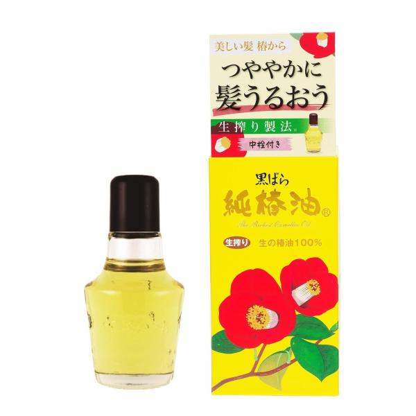 【商品名】　黒ばら本舗 黒ばら純椿油 72ml 椿油100% ヘアオイル マルチオイル 洗い流さないトリートメント 無香料 【商品説明】　・【処方】無添加の天然椿油100%(香料、鉱物油、アルコール、防腐剤、パラベン、シリコン→フリー)・【...