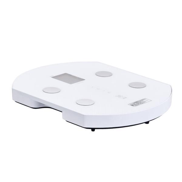 色・柄：ホワイト寸法：約 幅302mm×高さ44mm×奥行386 mm計量範囲：0〜180 kg最小表示：100g(0〜100kg)/200g(100〜180kg)電源：DC6V 単3形アルカリ乾電池（LR6）×4 本消費電流：最大250 ...