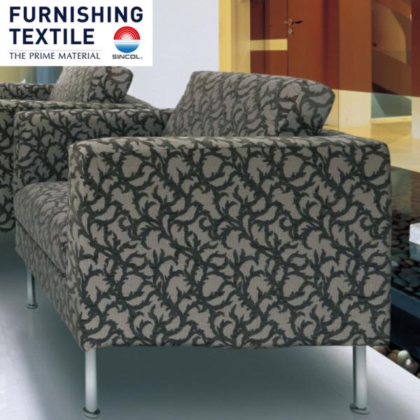 ■メーカー：シンコール■カタログ：FURNISHING TEXTILE■サイズ：140cm巾■1巻（梱包）最大ｍ数：45ｍ乱■リピート：タテ27cm ヨコ18cm品番（旧品番）T-9600 (T-7009)T9600緻密な計算で表現したモダ...